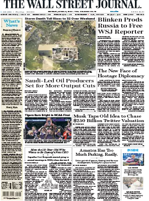 The Wall Street Journal - April 3, 2023 - Free Magazine PDF