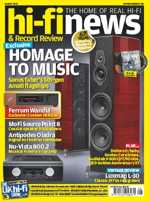 Hi-Fi News - August 2023 - Free Magazine PDF