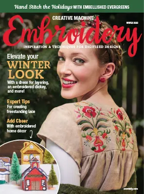 Creative Machine Embroidery - Winter 2023 | Free Magazine PDF