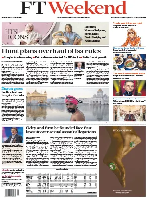Financial Times Weekend UK - September 23/24, 2023 - Free Magazine PDF