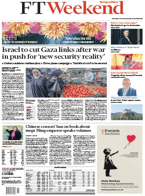 Financial Times Weekend Europe - October 21/22, 2023 - Free Magazine PDF