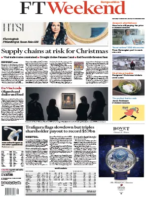 Financial Times Weekend Europe - 9/10 November 2023 - Free Magazine PDF