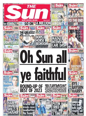 The Sun UK – 25 December 2023 - Free Magazine PDF