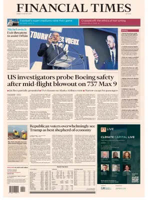 Financial Times USA - 8 January 2024 - Free Magazine PDF