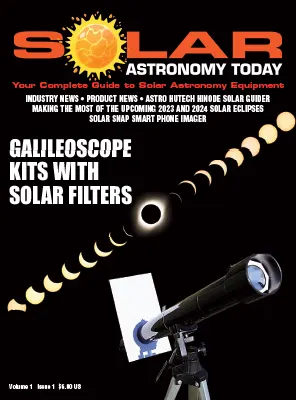 Solar Astronomy Today - Volume 1 Issue 1 2023 - Free Magazine PDF