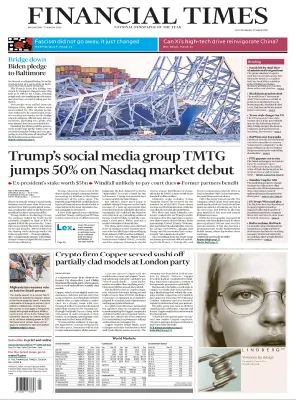 Financial Times UK - 27 March 2024 - Free Magazine PDF