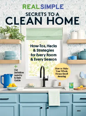 Real Simple - Secrets To A Clean Home 2024 - Free Magazine PDF