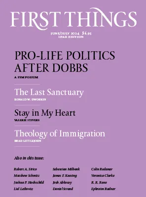 First Things - June/July 2024 - Free Magazine PDF