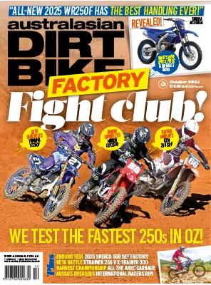 Australasian Dirt Bike Magazine - Issue 541, October 2024 - Free ...