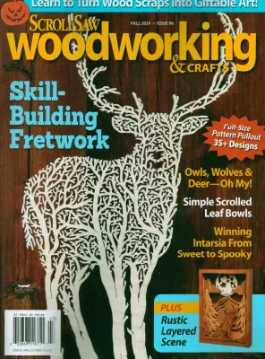 Scrollsaw Woodworking Crafts Issue 96 Fall 2024 Free Magazine Pdf