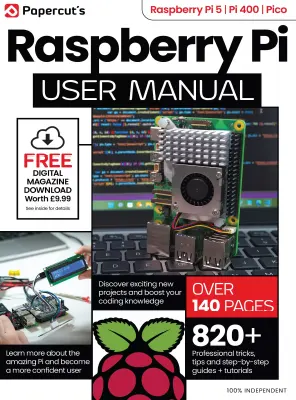 Raspberry Pi User Manual - 23th Edition, 2024 - Free Magazine PDF