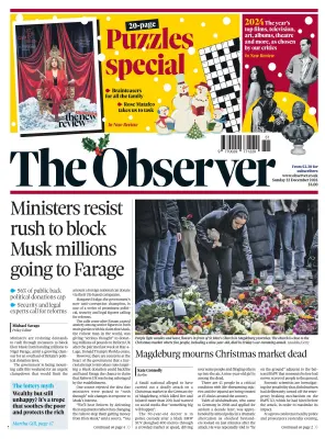 The Observer - 22 December 2024 - Free Magazine PDF