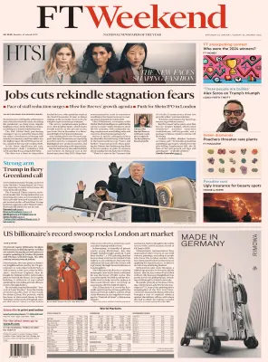 Financial Times Weekend UK - January 25/26, 2025 - Free Magazine PDF