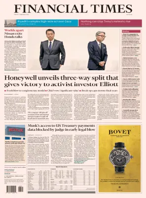 Financial Times USA - February 07, 2025 - Free Magazine PDF