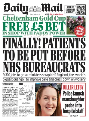 Daily Mail - 14 March 2025 - Free Magazine PDF