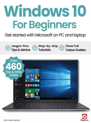 Windows 10 For Beginners - 21th Edition 2025 - Free Magazine PDF