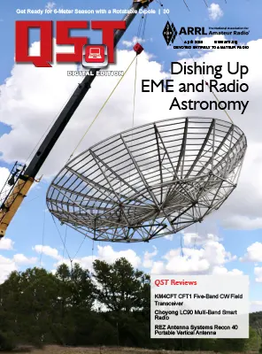 QST Magazine - Radio Amateur, April 2025 - Free Magazine PDF