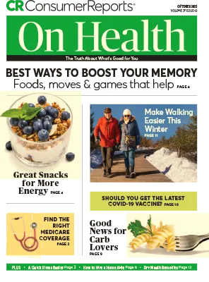 Consumer Reports on Health - Volume 37 Issue 10, October 2025 - Free ...