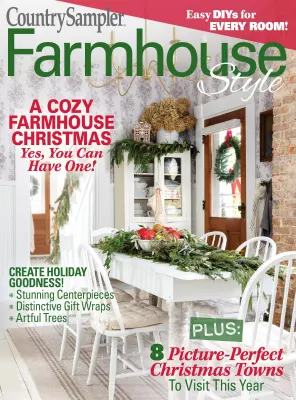 Country Sampler Farmhouse Style - Winter 2025 - Free Magazine PDF