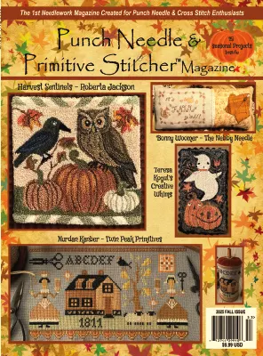 Punch Needle & Primitive Stitcher - Fall 2025 - Free Magazine PDF
