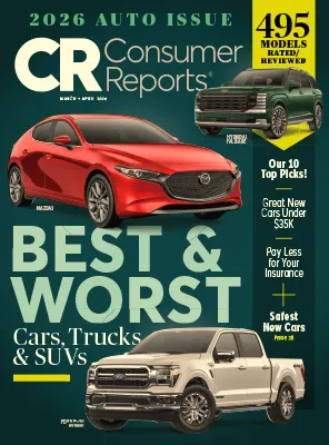 Consumer Reports - Auto Issue, March/April 2026 - Free Magazine PDF