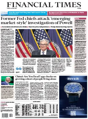 Financial Times USA - 13 January 2026 - Free Magazine PDF
