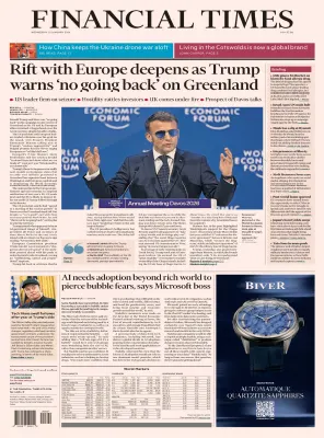 Financial Times USA - 21 January 2026 - Free Magazine PDF