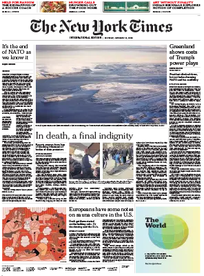 The New York Times International - January 26, 2026 - Free Magazine PDF
